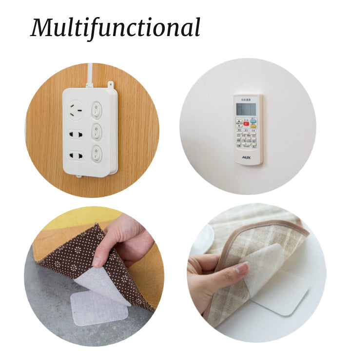 10pcs Sofa Cushion Sheet Sticker with Adhesive Hook Loop Strips for Co ...